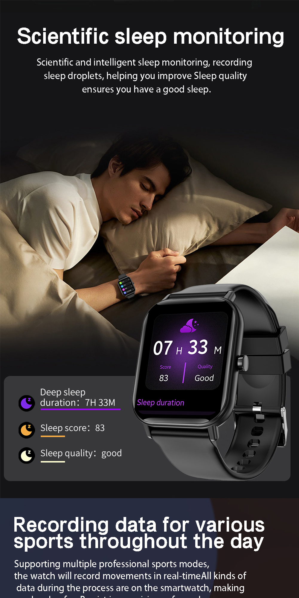 Aolon GTS Smart Watch 41MM Original Waterproof Fitness Smartwatch ...