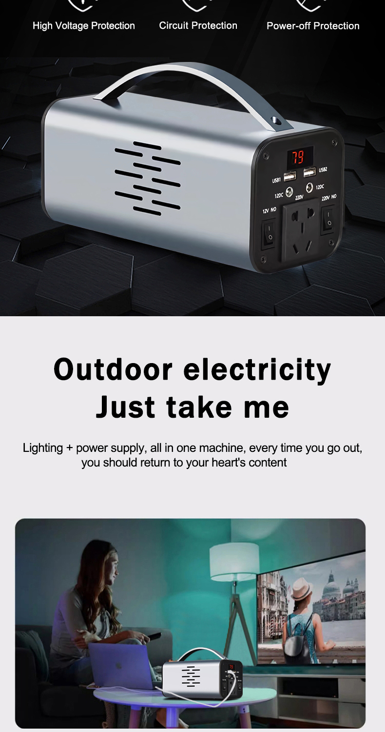 Midoo Quick Charging Power Station 350w 98800mah Large Capacity Home ...