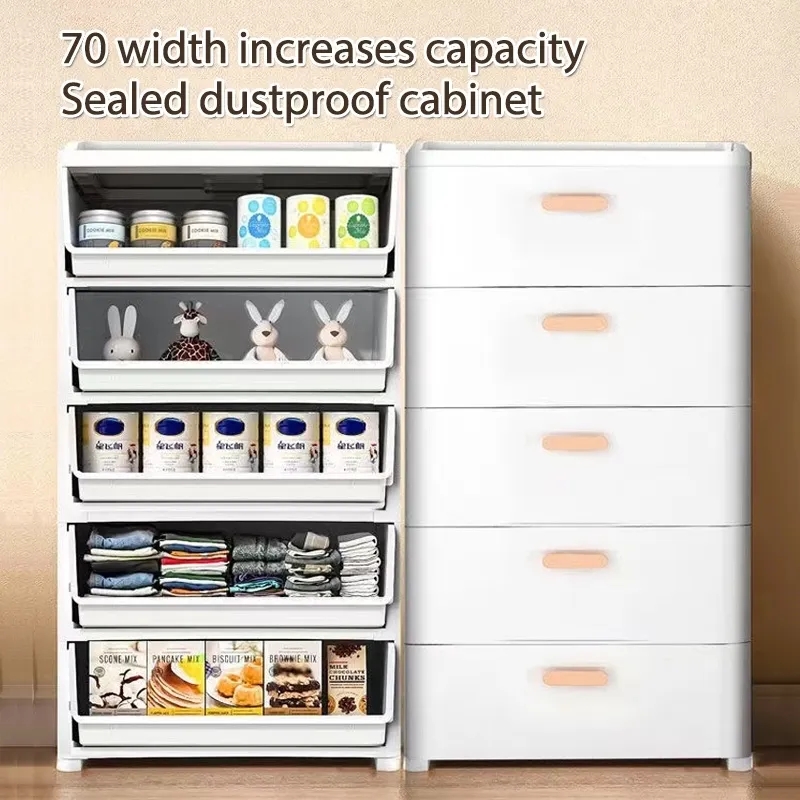 【Storage Cabinet Organizer】Durabox Cabinet Drawer Plastic Diaper ...