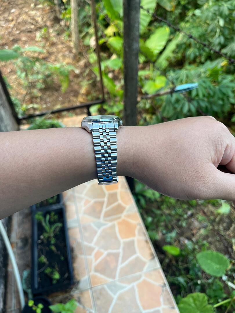 For Seiko 5 snkl41 43 45 SNKL23 Jubilee strap Hollow Endband Oyster ...