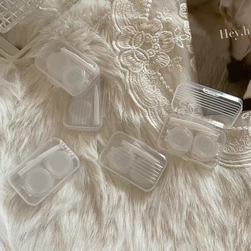 Eyeshare Colored Contact Lenses Case With Applicator and Tweezers ...