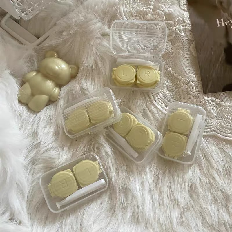 Eyeshare Colored Contact Lenses Case With Applicator and Tweezers ...