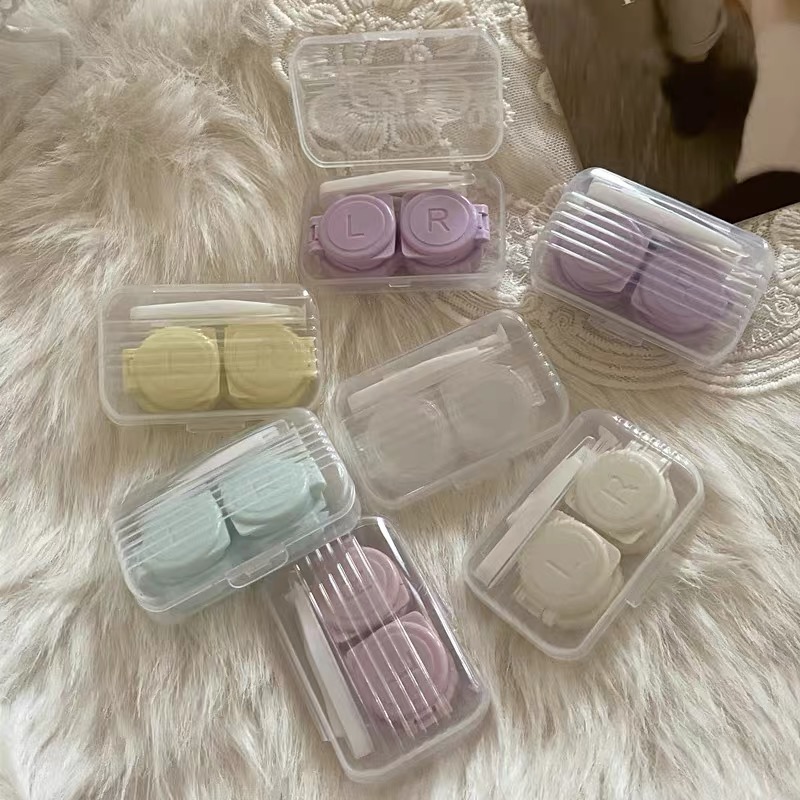 Eyeshare Colored Contact Lenses Case With Applicator and Tweezers ...