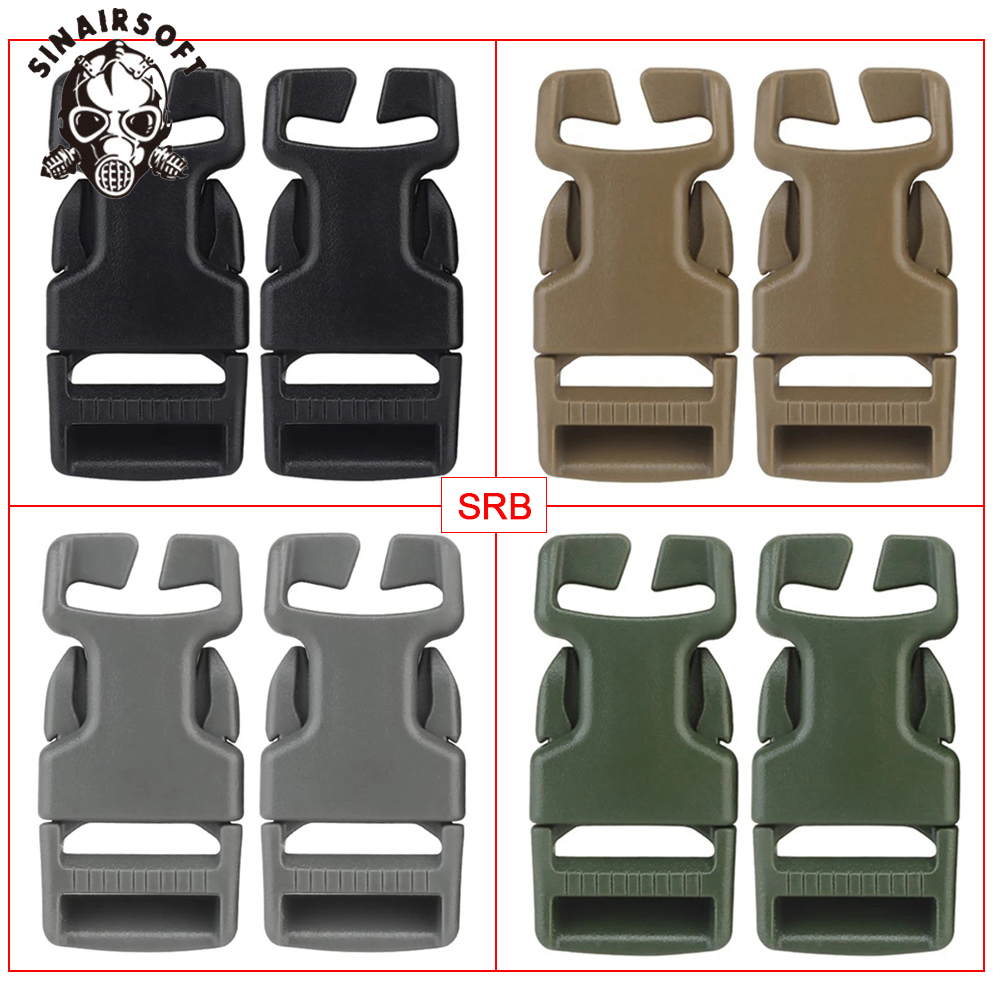 SINAIRSOFT Plastic Buckle SRB/WST Quick Release Safety Buckle Outdoor ...
