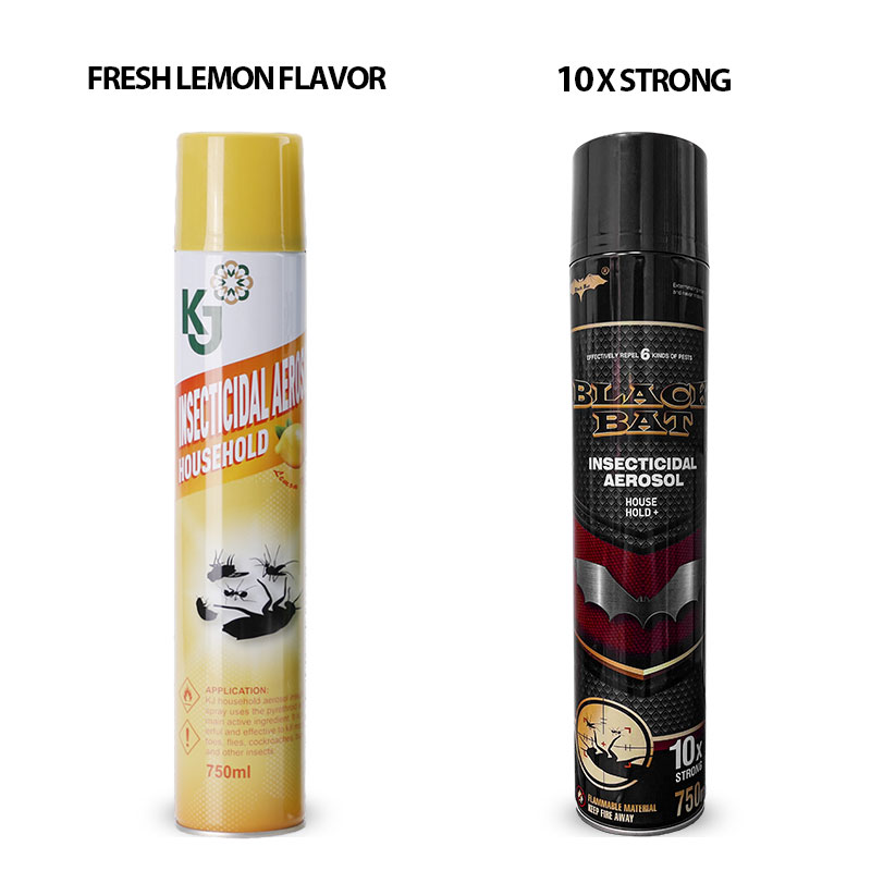 Black Bat Mosquito Insect Killer Insecticide Aerosol Insect Spray ...