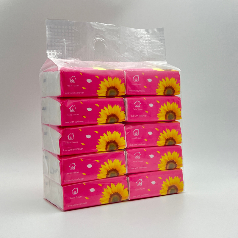 lily life 2024 soft sunflower Organic Facial Tissue toilet Paper 4 ply ...