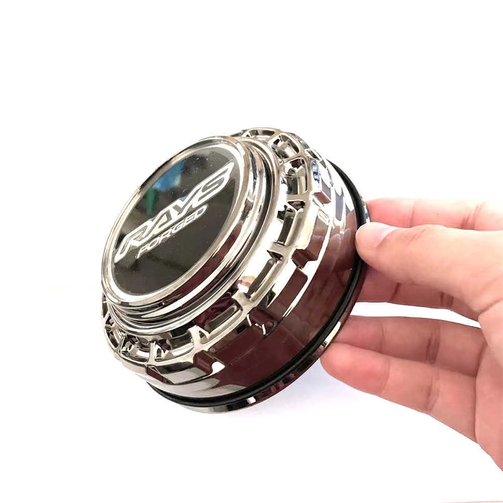 RAYS VOLK RACING (VR) 4X4 Center Cap Nickel or Chrome colors and for a ...