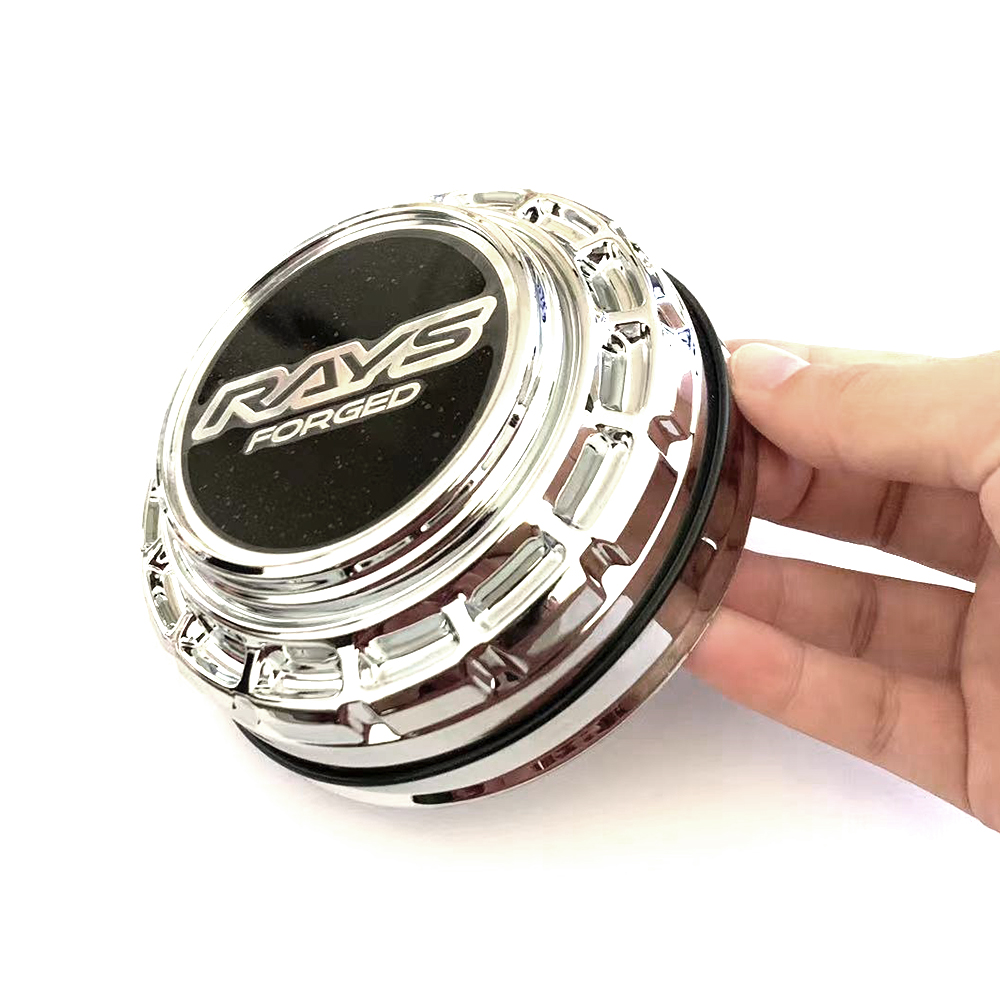 RAYS VOLK RACING (VR) 4X4 Center Cap Nickel or Chrome colors and for a ...