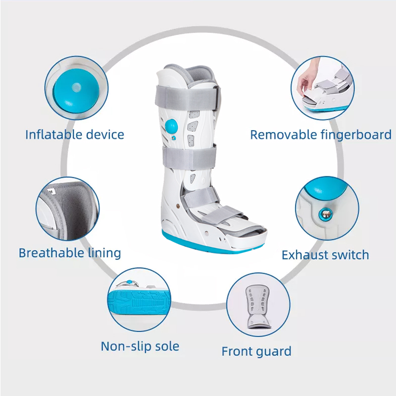 Aircast boots ankle joint fixed support ankle sprain fracture walking ...