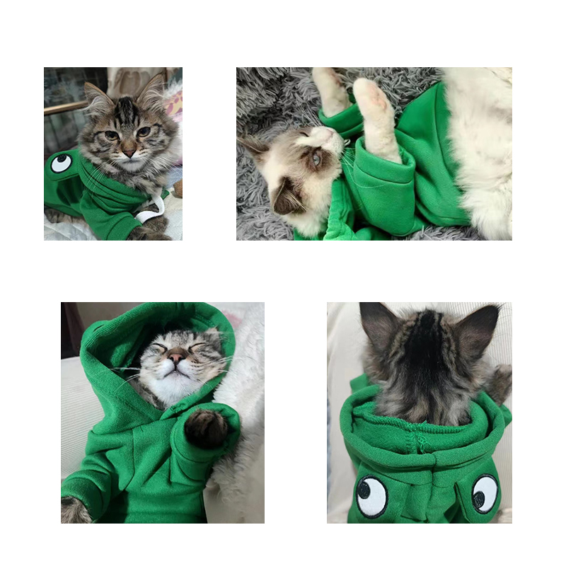 【Yuanzhs Pet】Funny Party pet clothes for dog Elk outfit for cat Love ...