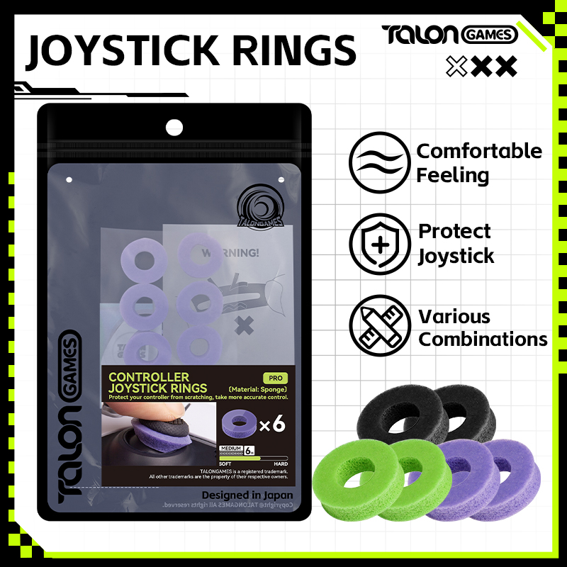 6Pcs TALONGAMES Controller Joystick Rings Compatible With XBOX / PS5 ...