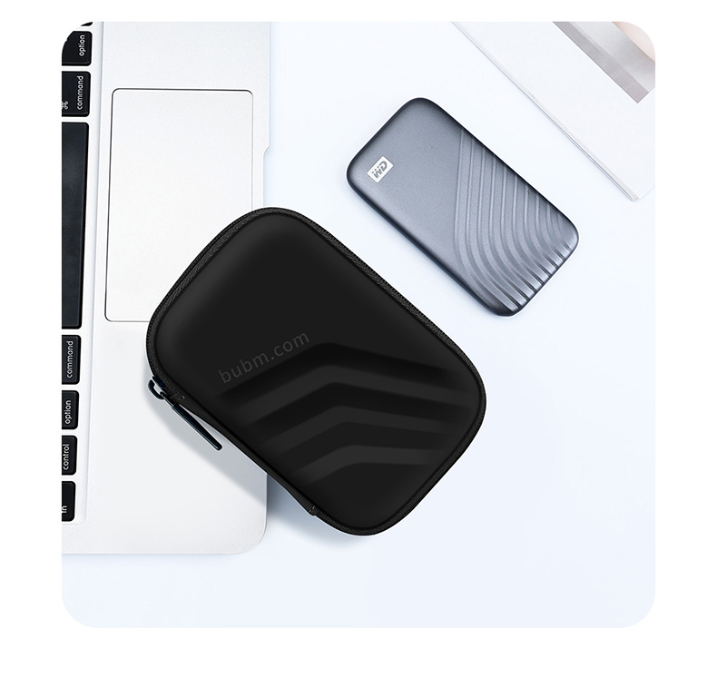 BUBM 3.3-inch 6-inch SSD Hard drive case Waterproof protective storage ...