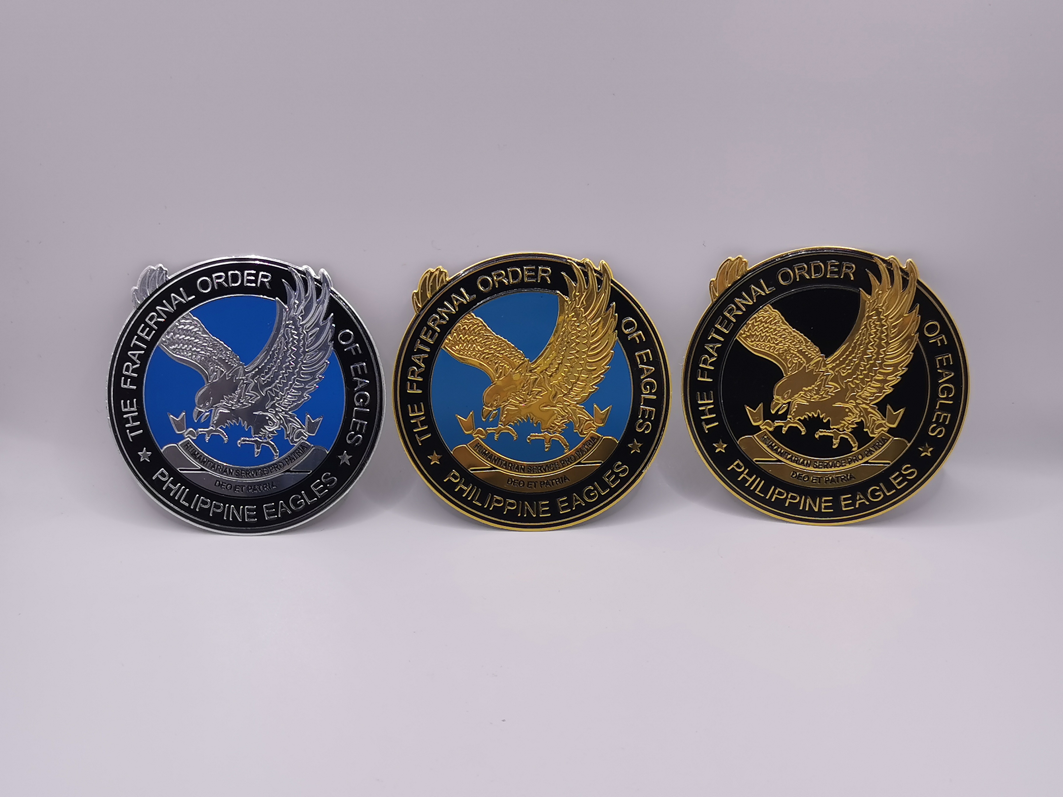 3 Inches Bendable Eagles Fraternal Emblem Car Stickers and Decals 3M ...