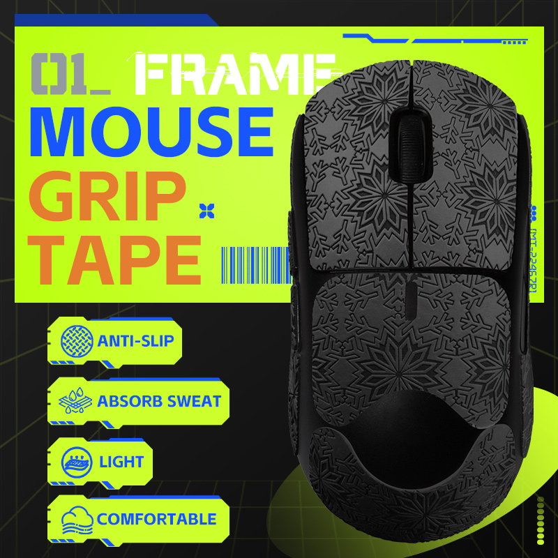 TALONGAMES Mouse Grip Tape Snow pattern For Logitech Gpro Wireless ...