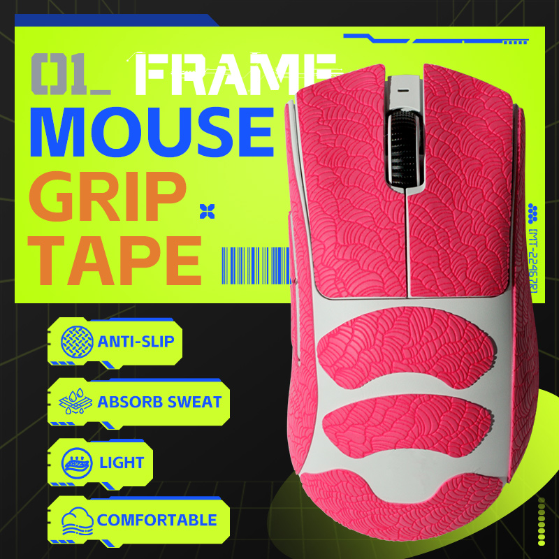 Pink TALONGAMES Mouse Grip Tape For Razer DeathAdder V3 Pro Mouse,Palm ...