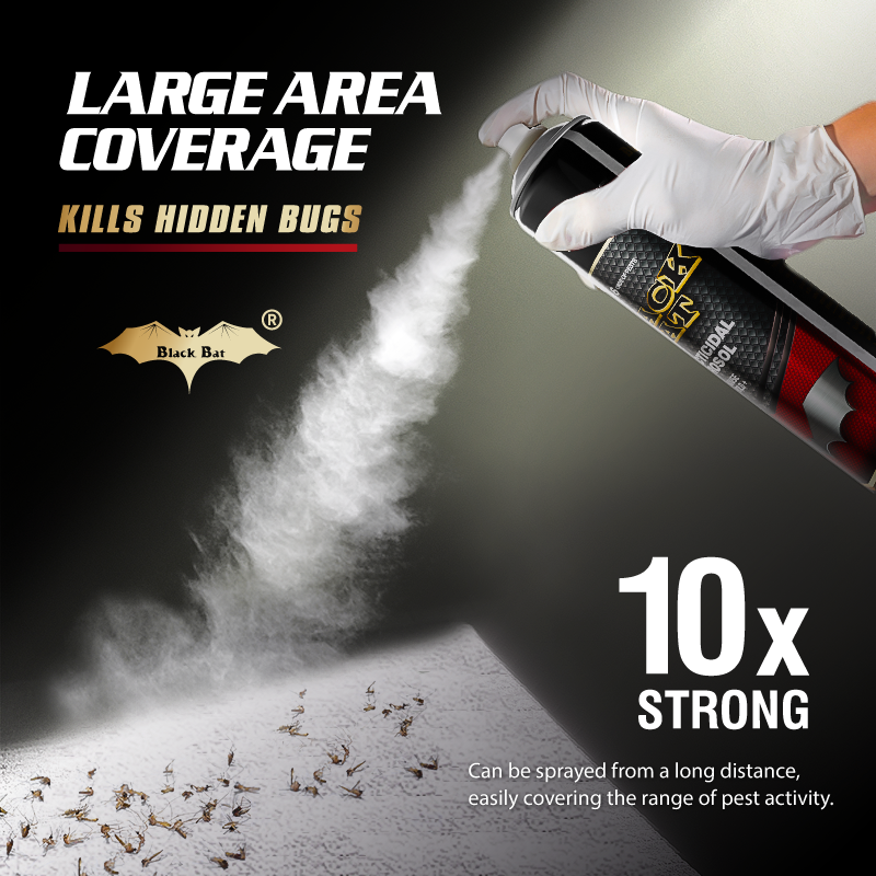 Black Bat Mosquito Insect Killer Insect Killer Insecticide Spray ...