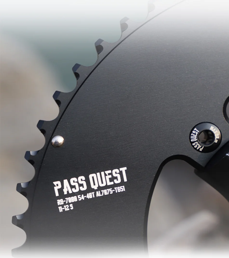PASS QUEST Chainring Ultegra R8000 Shimano 105 R7000 2X 110 bcd Round ...