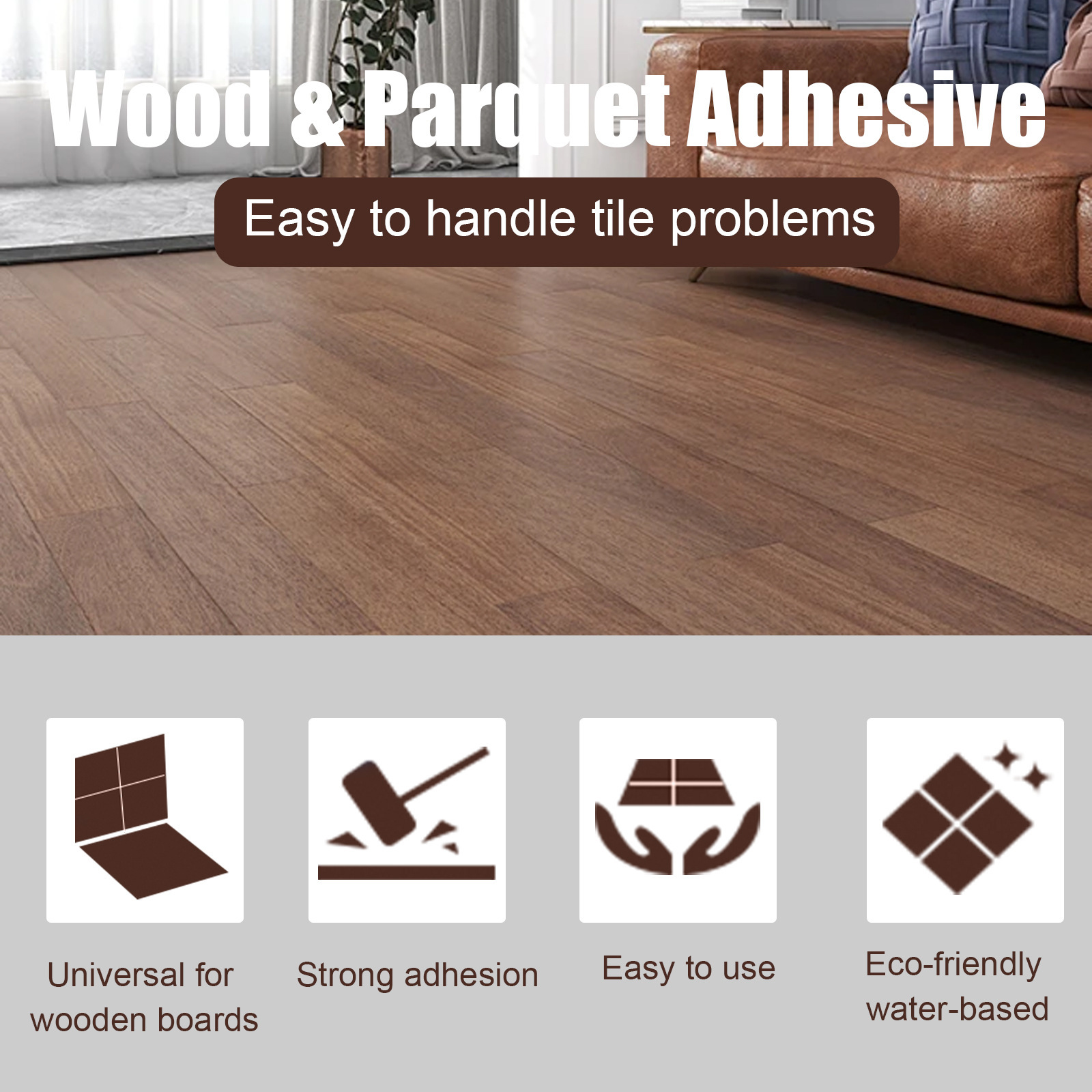 Jakehoe wood adhesive wooden furniture floor tables and chairs crack ...
