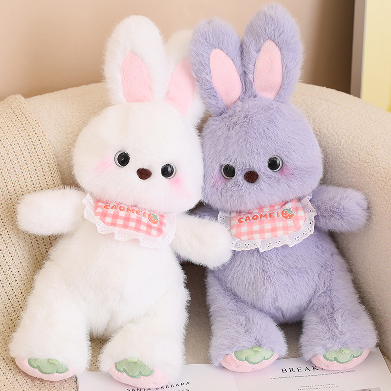 The sable hair rabbit Plushies for Girls Babies Stuffed Toy Cute Doll ...