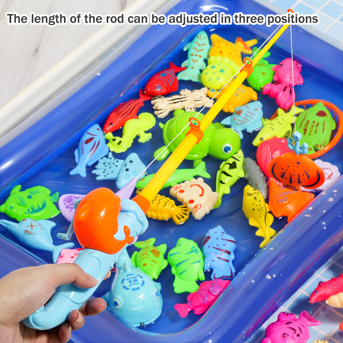 Magnetic Fishing Pool Toys Game For Kid s With Fishing Pole,Pool ...