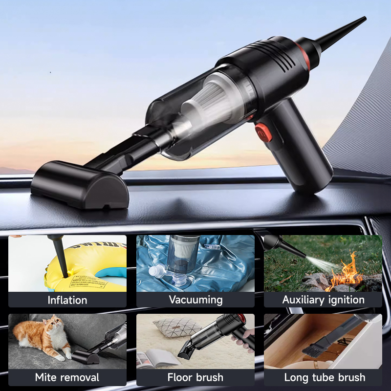 CylRedbat 6in1 Cordless Vacuum Cleaner Blower mini Electric Suck Blow ...