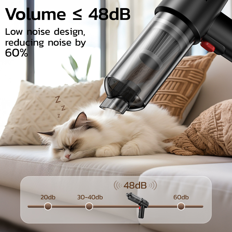 CylRedbat 6in1 Cordless Vacuum Cleaner Blower mini Electric Suck Blow ...