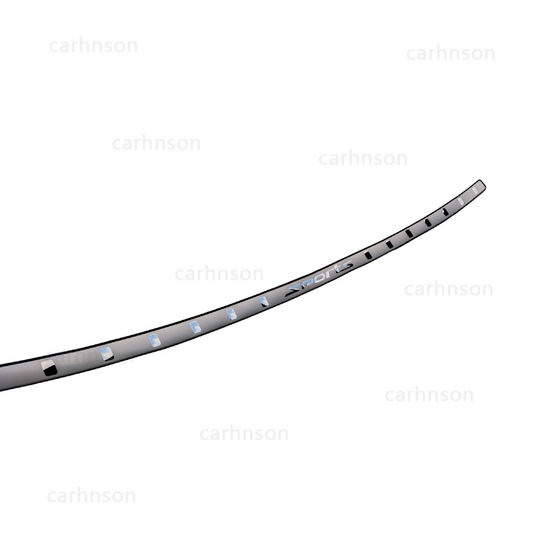 Car Stainless Steel Rear Bumper Protector, For Toyota Vios 2021-2024 ...
