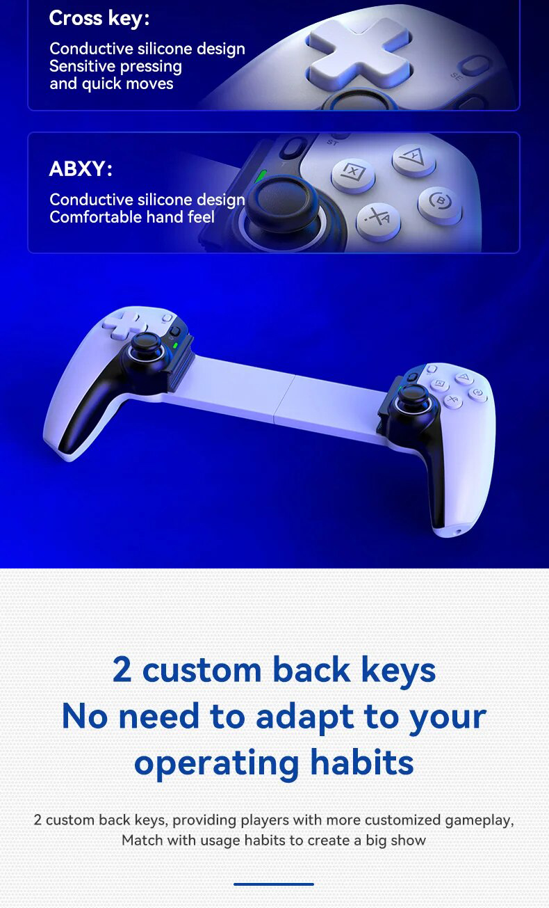 BSP D8pro/D9/D10/D10s/D11 Mobile Phone Stretching Game Controller ...