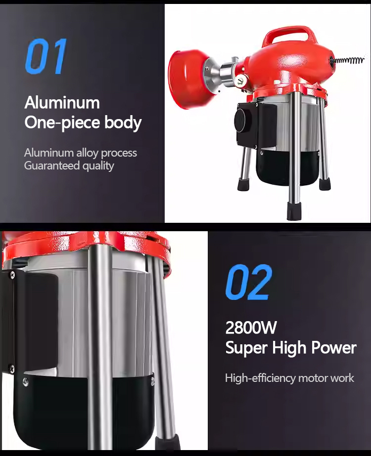 Automatic Dredge Machine Professional Clear Toilet Blockage Drain ...