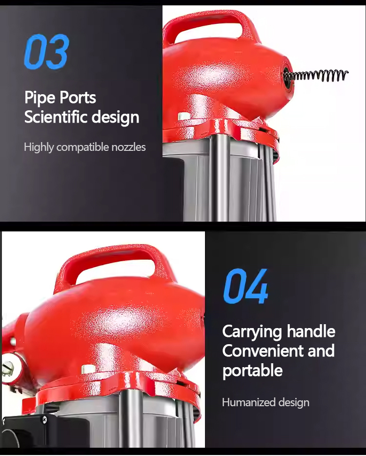 2800W automatic unclogging machine is a professional tool for clearing ...