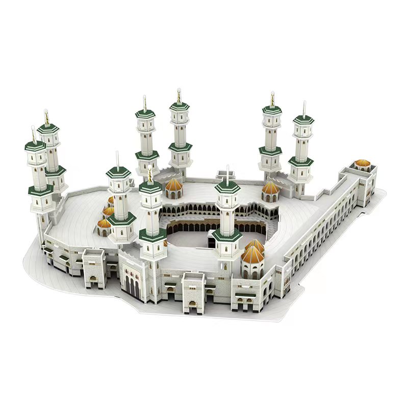 Mosque 3D Puzzle Toy Assembly Particle Children Development Education ...