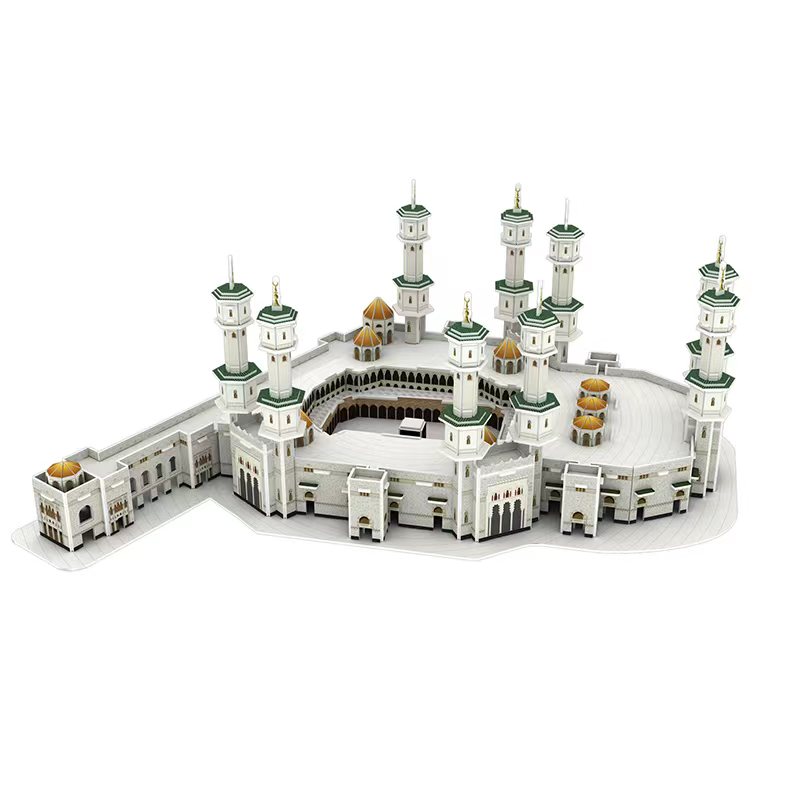 Mosque 3D Puzzle Toy Assembly Particle Children Development Education ...