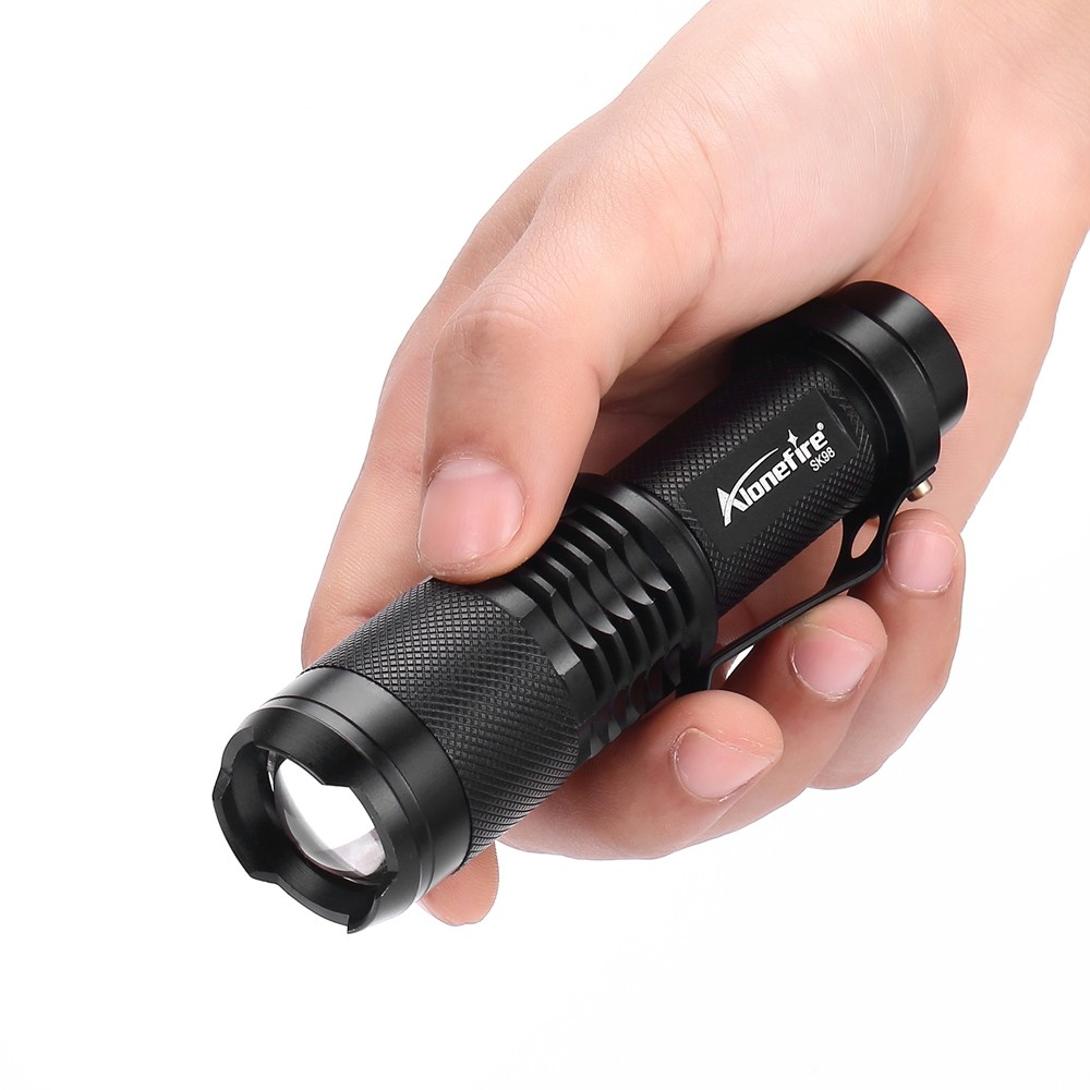 Alonefire SK98 XML-T6 5Mode LED Flashlight Portable Mini Zoom Torch Lantern Waterproof Flash For ...