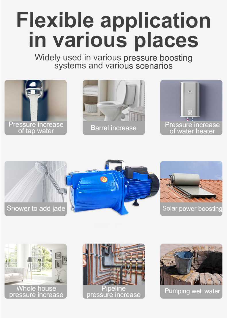 2HP Water pump Jet pump Booster Water pump 1500W good quick pump water ...