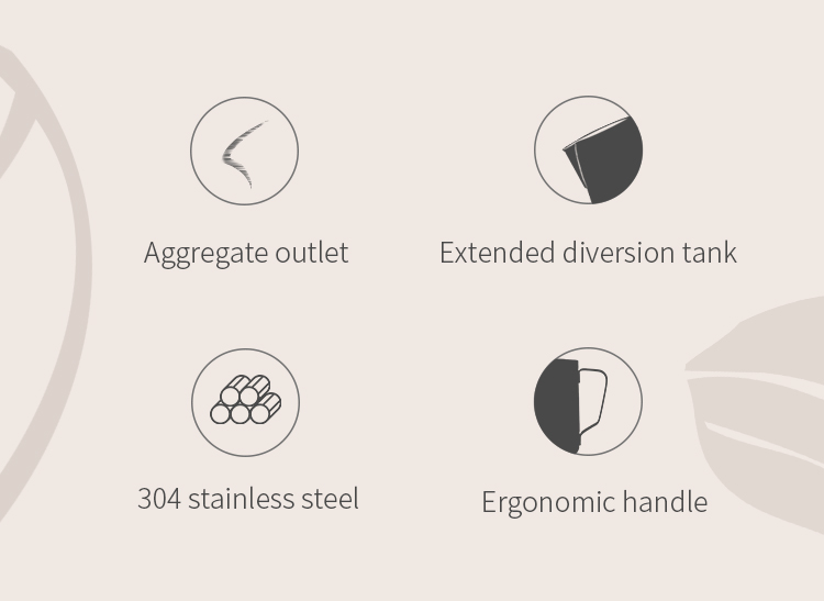 BINCOO Coffee Pull Flower Vat Milk Foam Jar Stainless Steel ...