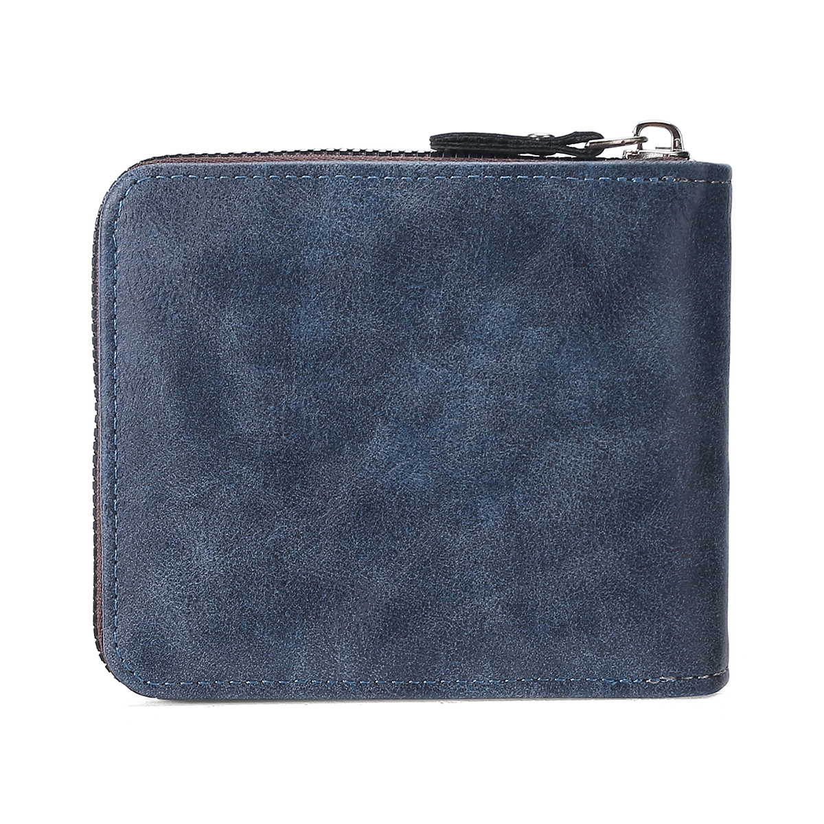 1 Piece Men Retro Short Zipper Wallet Youth Fashion Multi-card Wallet ...