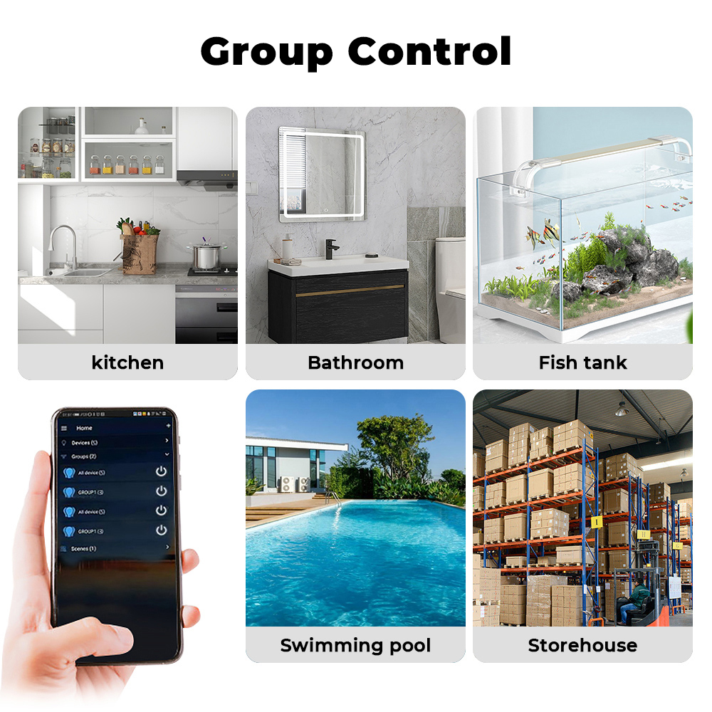 SMATRUL Tuya Zigbee Water Immersion Sensor Smart Life Leakage Sensor ...