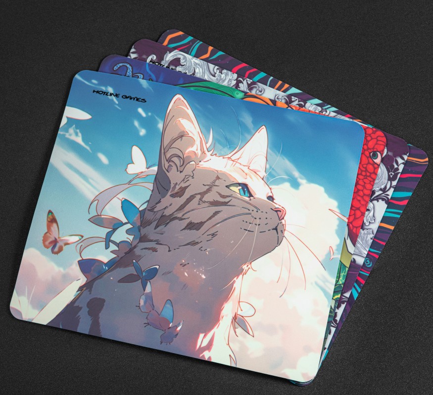 Hotline Games Mousepad Streamer Rainbow Phantom Coating Coating Game ...