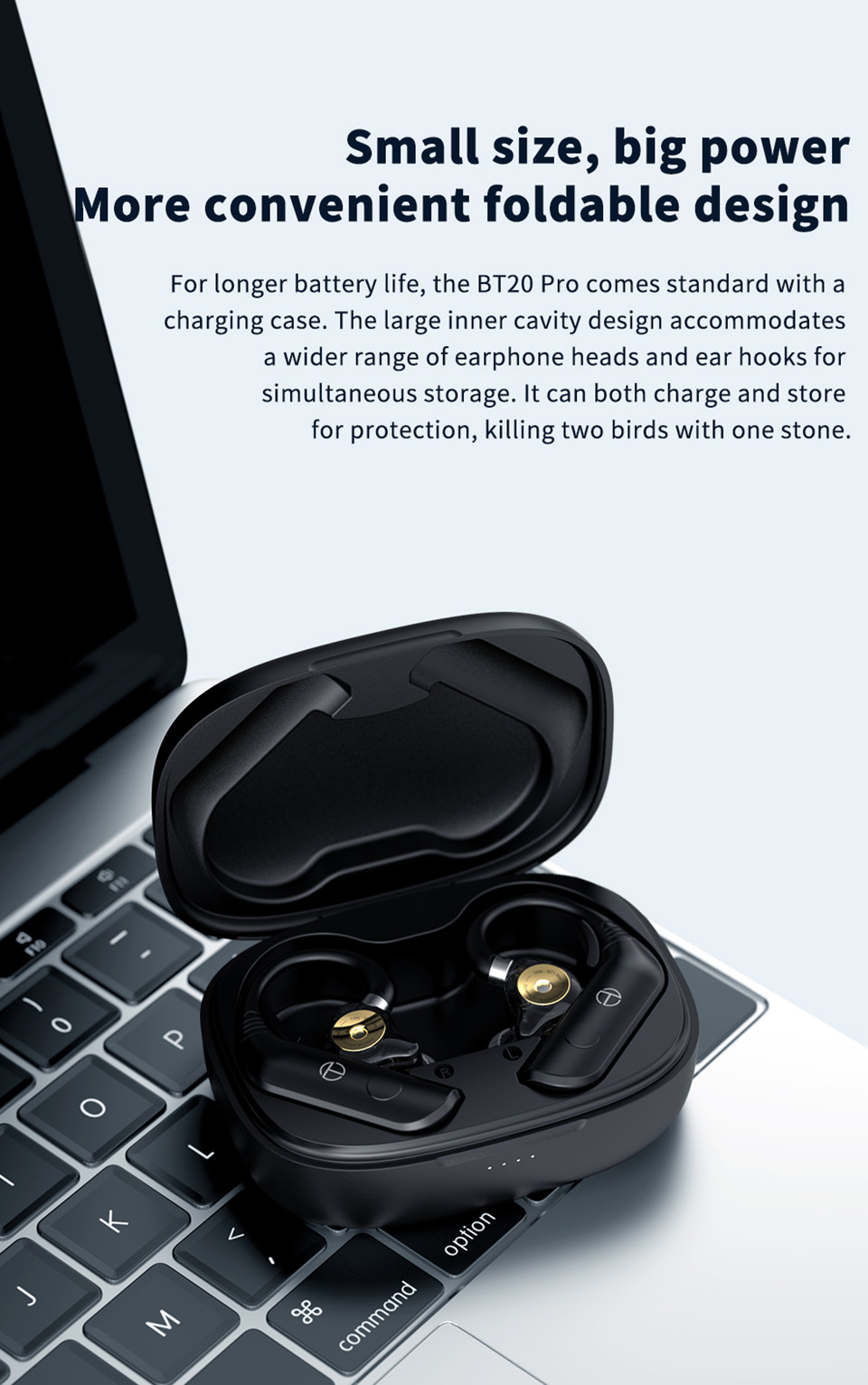 TRN BT20 Pro Wireless Bluetooth 5.3 HIFI Headset Module Upgrade Cable ...