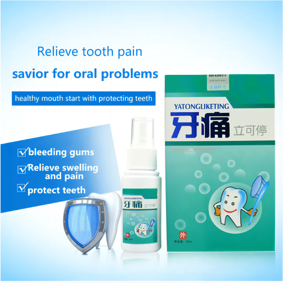 Relief Toothache Spray Gum Swelling Relief Spray 35ML Toothache Spray ...