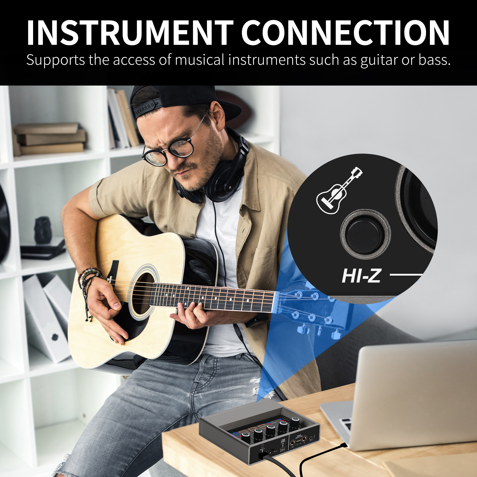 XTUGA Q-16 Professional Audio Interface USB Recording Sound Card with ...