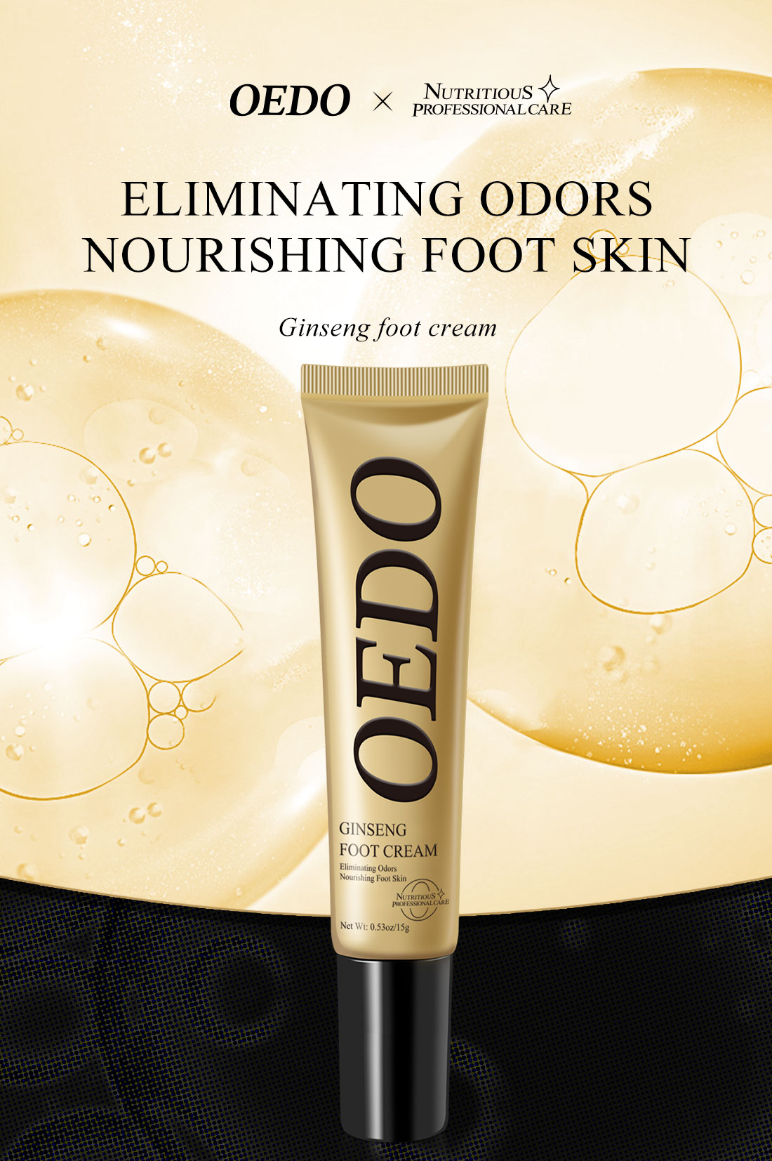 OEDO Ginseng Nail Antifungal Treatments Cream Removal Nail Fungus Toe ...