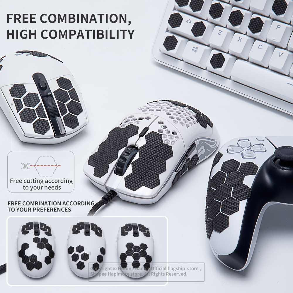 Hotline Games 2.0 Mouse Grip Tape,Universal DIY Version Non-slip Tape ...