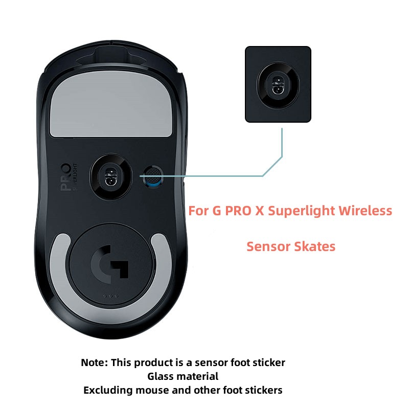 TALONGAMES Sensor Skates Glass Mouse Feet For Logitech G PRO X ...
