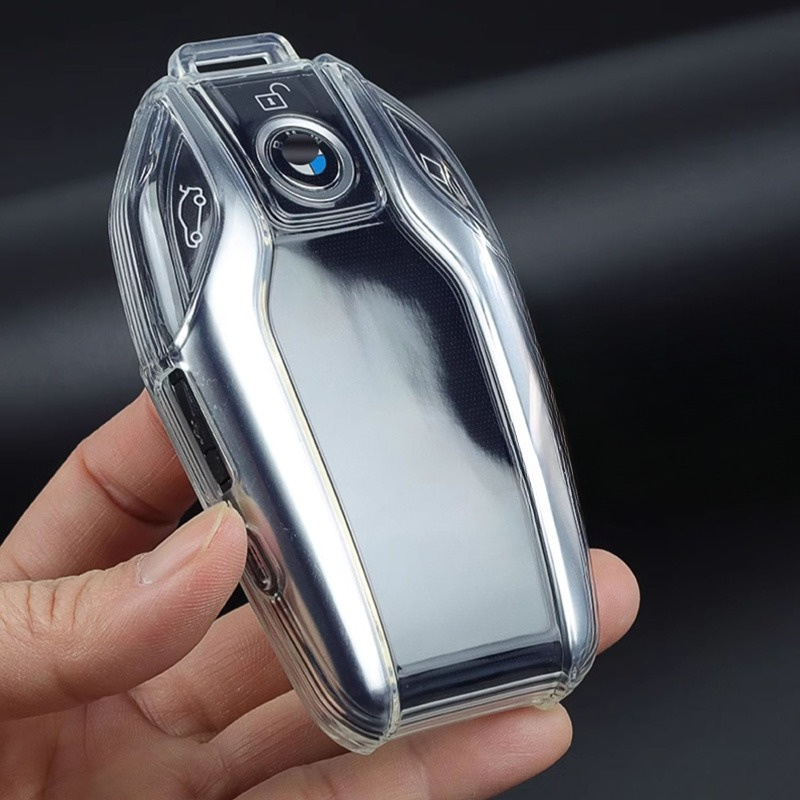 TPU Car Fully Key Case LED Display Cover for BMW 5 7 Series G11 G12 G30 ...