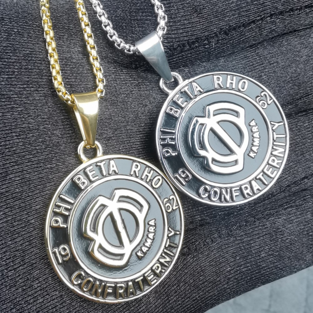 Stainless Steel Phi Beta Rho Pendant Necklace for Unisex | Shopee ...