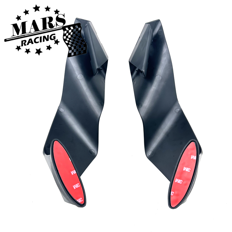 Motorcycle Sport Downforce Naked Side Spoilers Front Spoiler Winglet ...