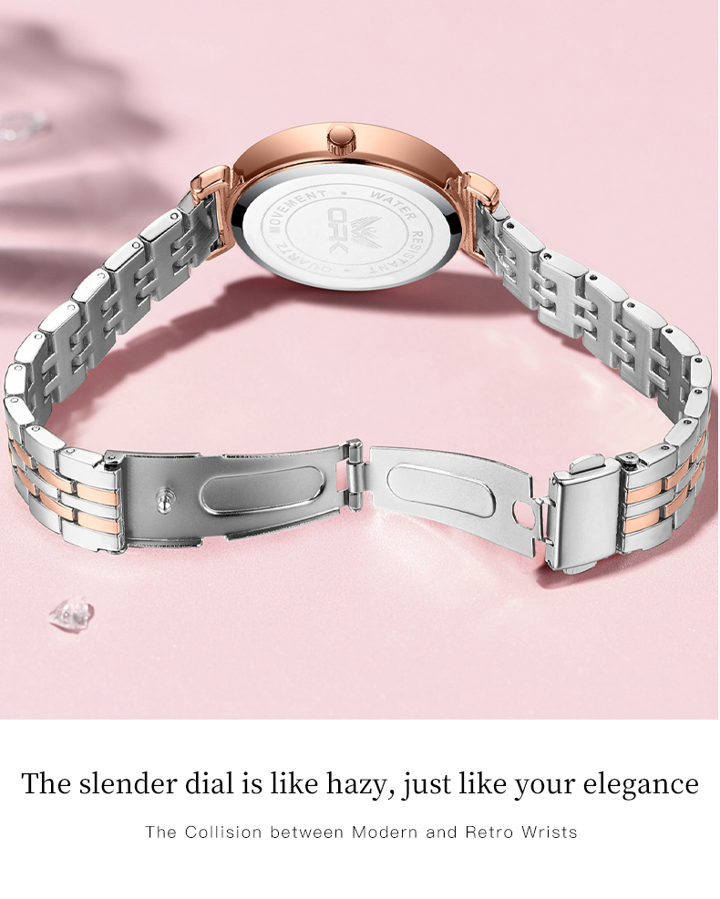 OLEVS Wrist Relo Watch For Women Waterproof Original With Box Stainless ...