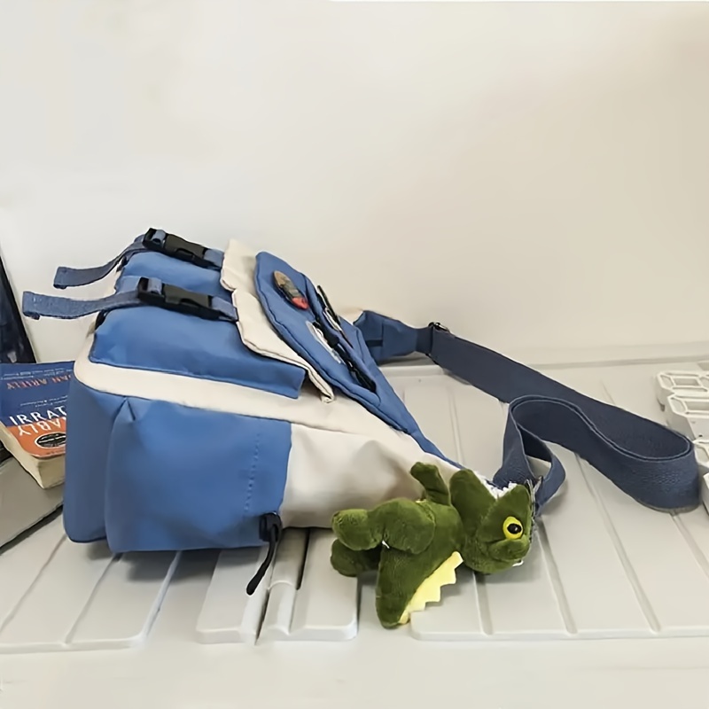 Men's Japanese Style Crossbody Bag - Large Capacity Casual Canvas ...
