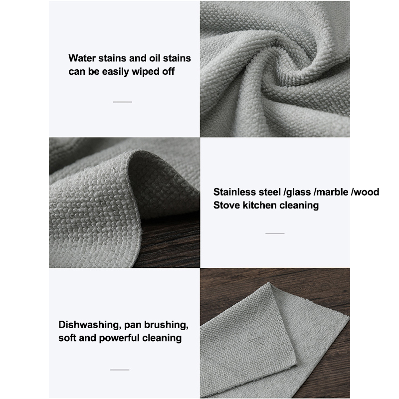 20pcs/box 20*20cm Cleaning cloth kitchen dish towel microfiber ...